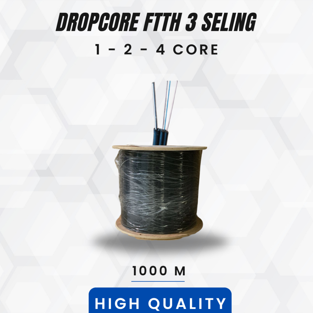 Dropcore FTTH - 1 core 2 core 4 core 1000 M | Shopee Malaysia