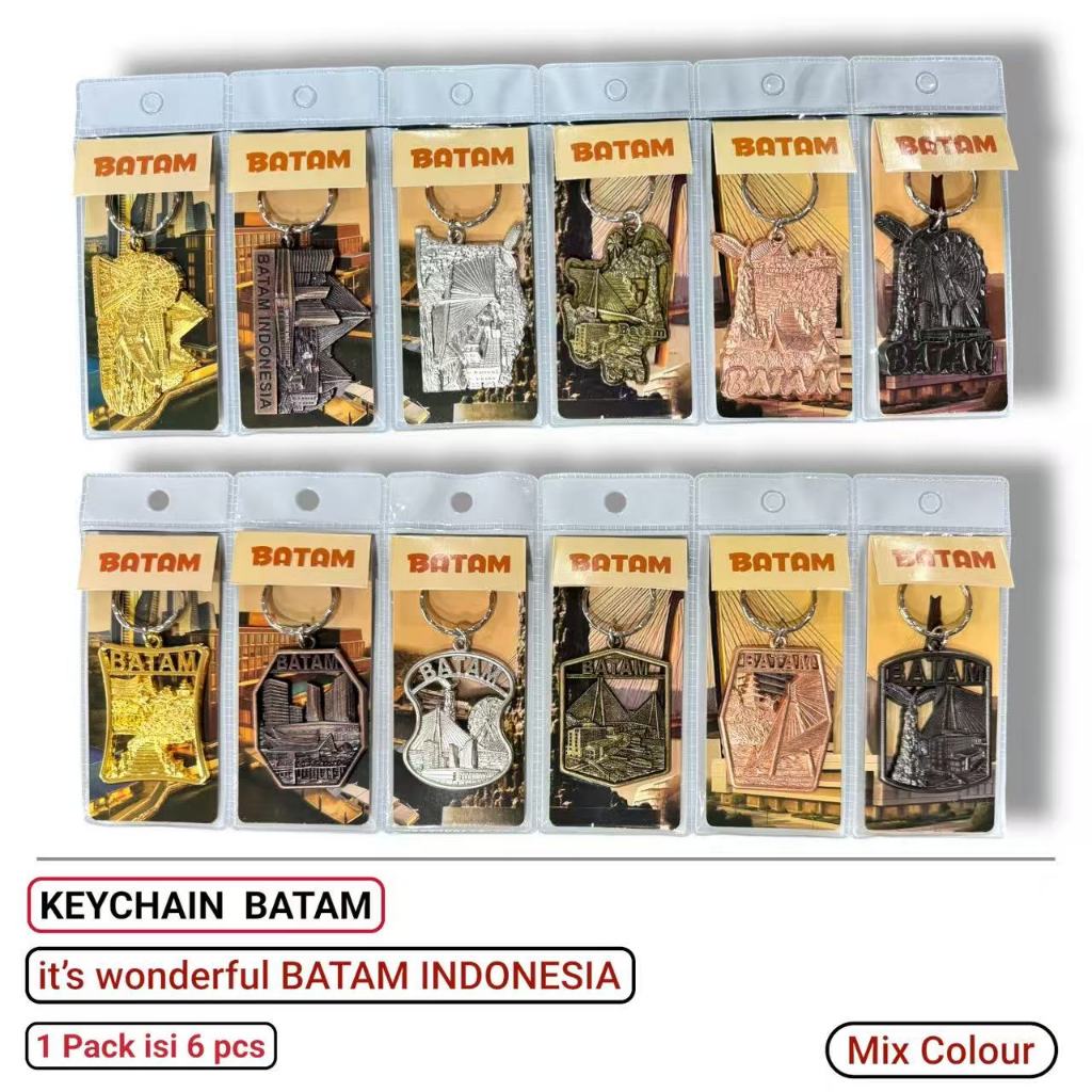 GANTUNGAN Batam key chains Batam souvenir keychains Batam souvenir/s ...