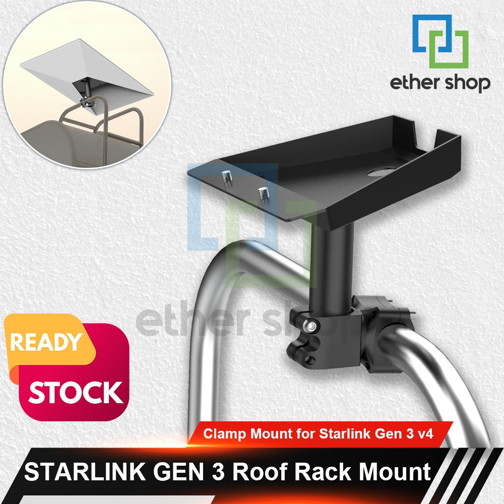 Starlink Gen 3 v4 Pole Clamp Holder - Universal Mounting Kit for ...