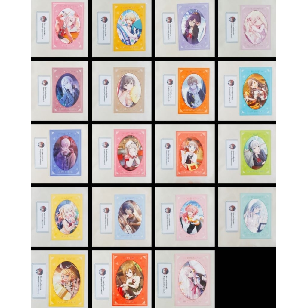Project Sekai Proseka Animate Postcard | Shopee Malaysia