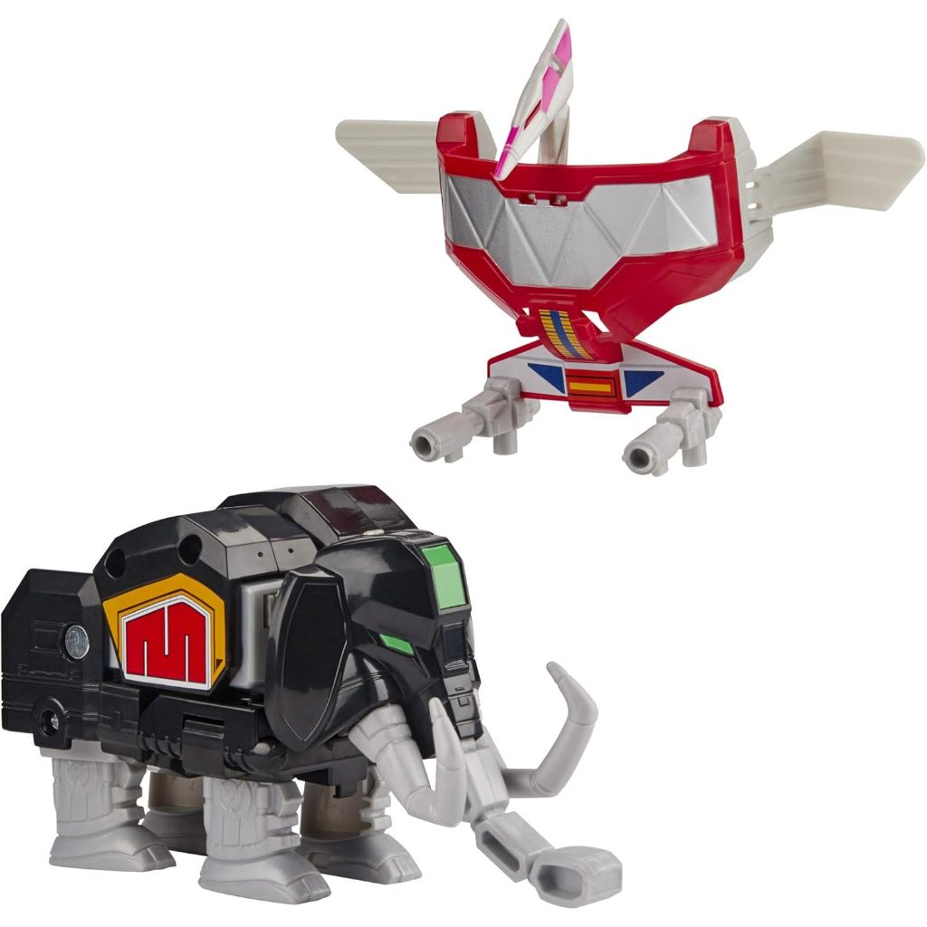 Power Rangers Mighty Morphin Mastodon Dinozord and Pterodactyl Dinozord ...