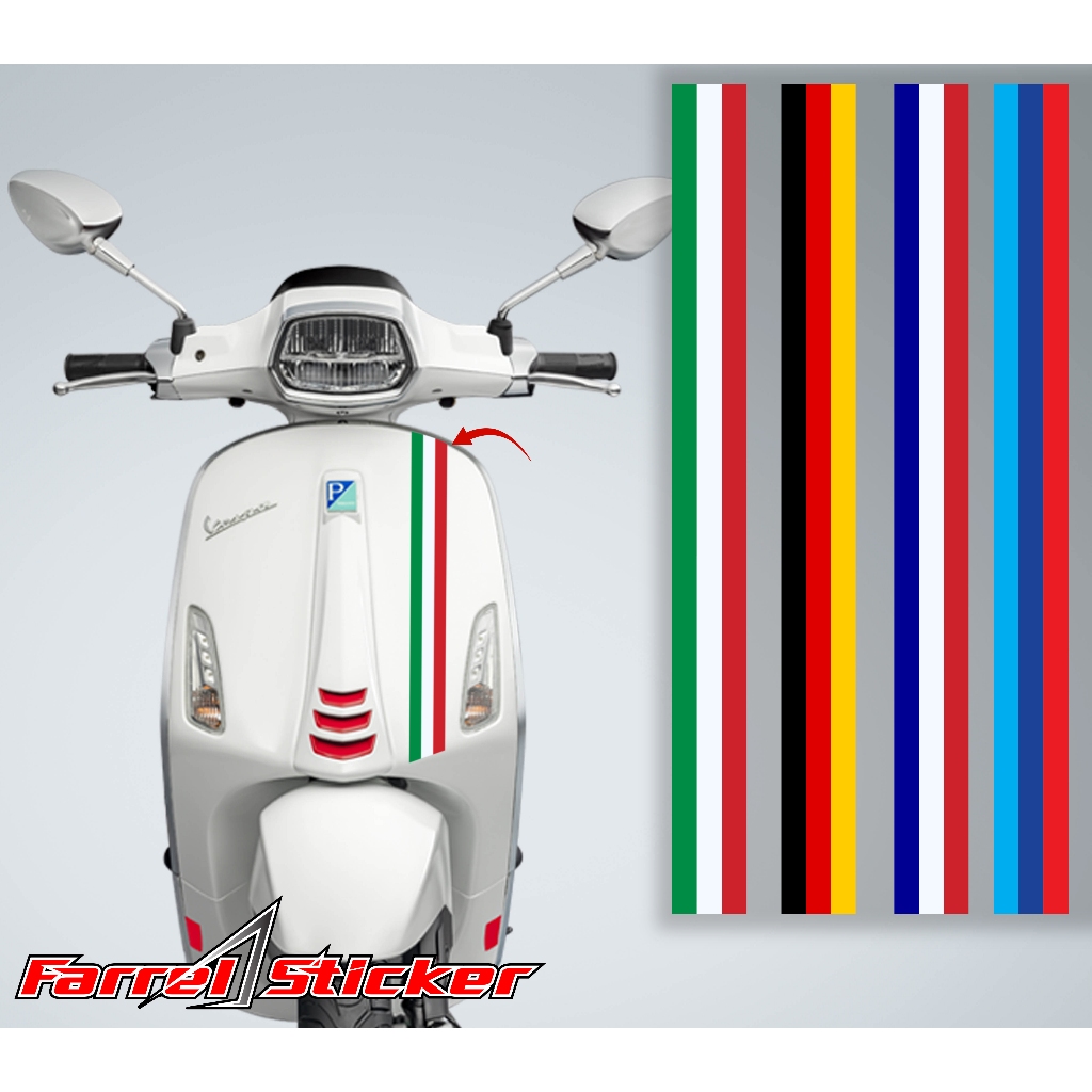 VESPA STRIPING LIST VESPA SPRINT VESPA PRIMAVERA 3 STRIPE BMW CAR ...