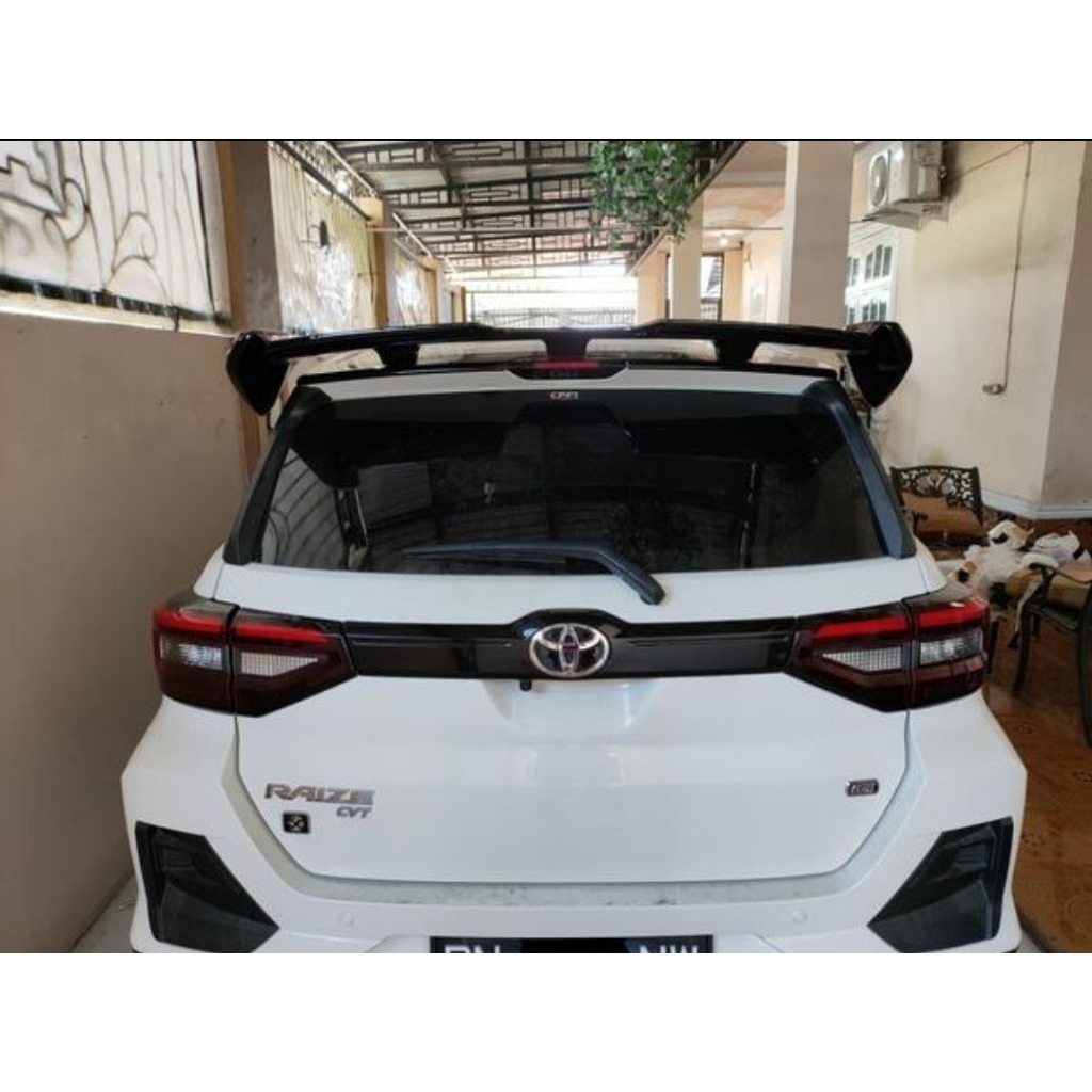 Toyota raize spoiler daihatsu rocky Sativa model urbanite racing style ...