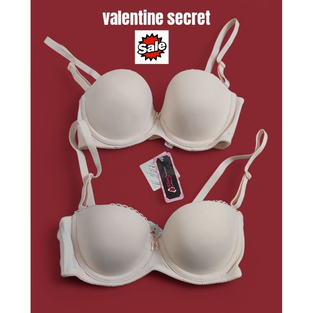 Cerise Valentine's secret Push up Bra | Shopee Malaysia