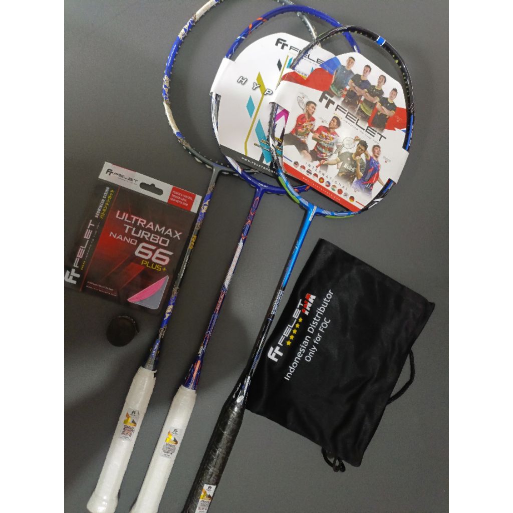 Racket Badminton Felet RG Low Original Fullset | Shopee Malaysia