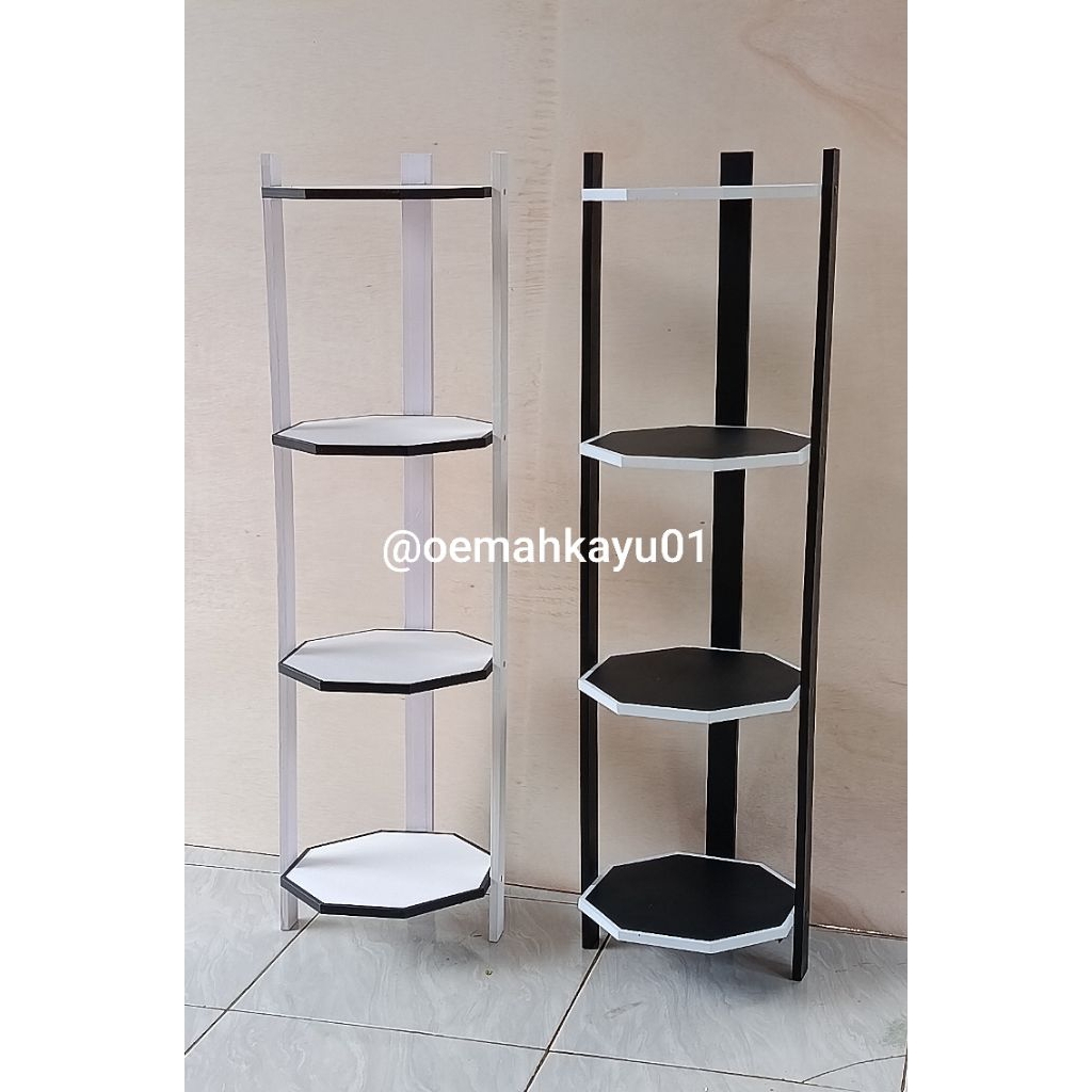 Octagonal Susum Shelf, Aesthetic Shelf, Octagonal Multipurpose Shelf ...