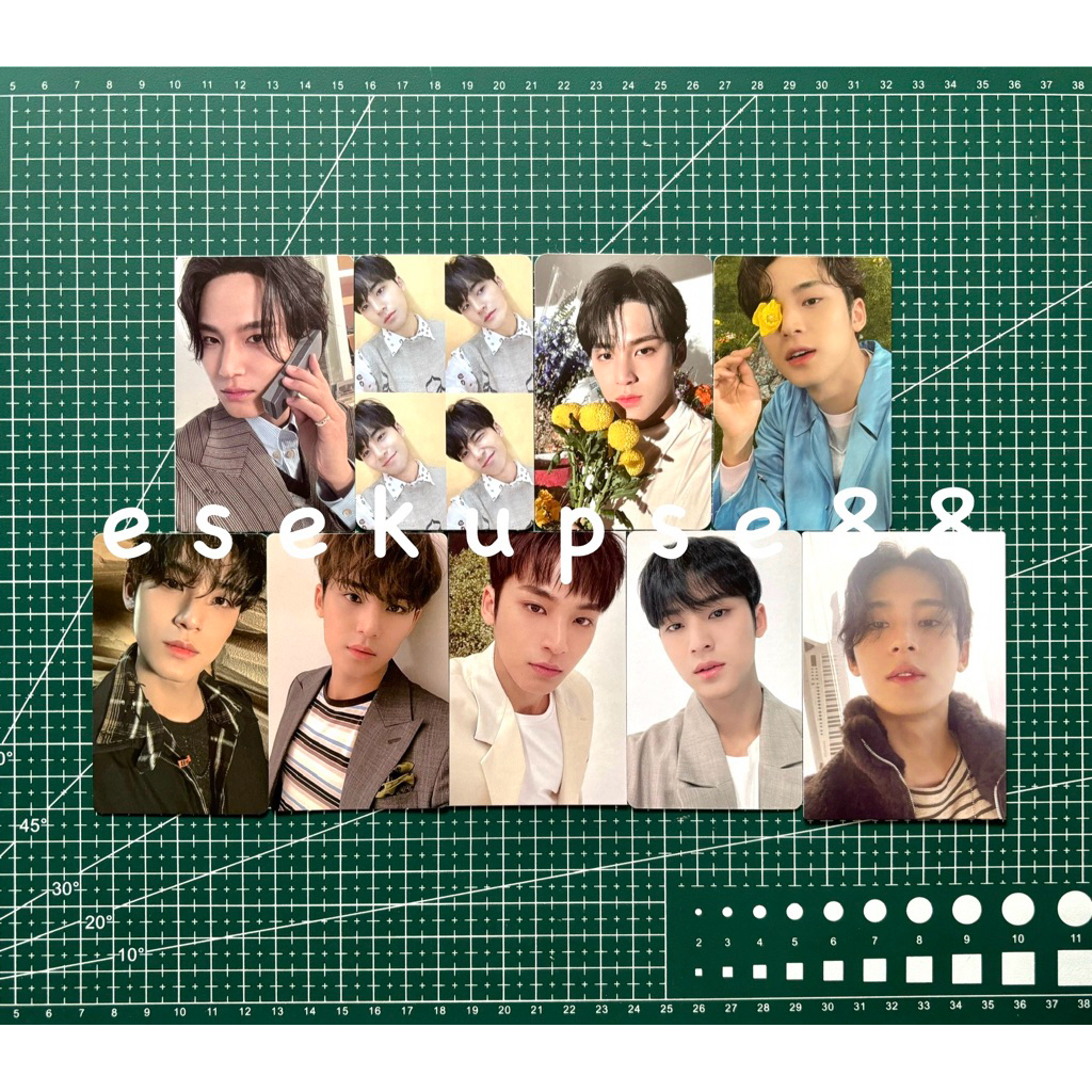 Photocard PC Mingyu Seventeen FML F*ck My Life Faded Hengarae Net Grid ...