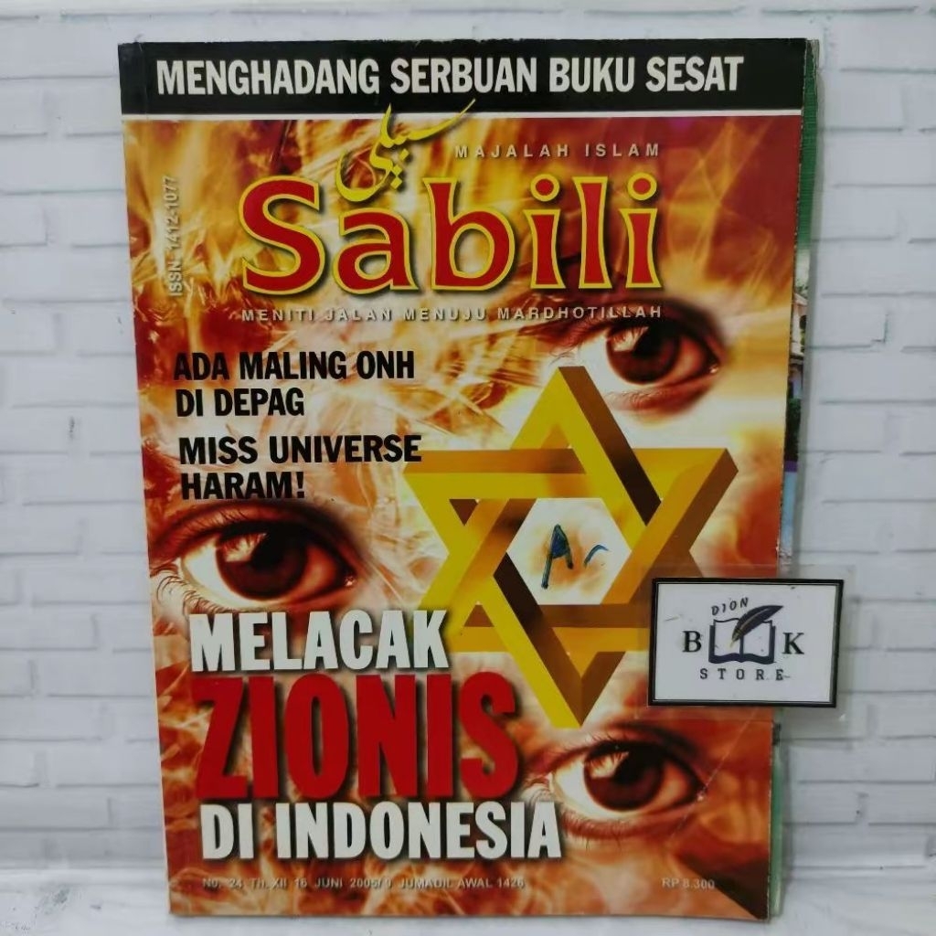 (ORIGINAL) Sabili Magazine - Tracing the Zi0nis in Indonesia (16 June ...