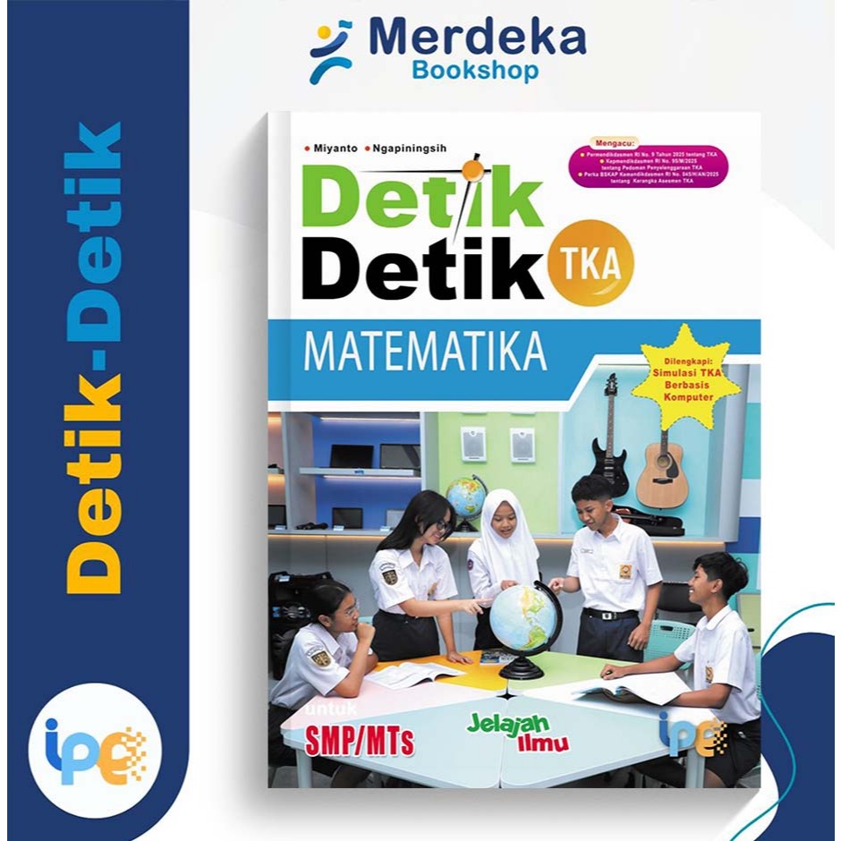 Mathematics TKA Seconds Book for Junior High School/ MTs - Intan ...