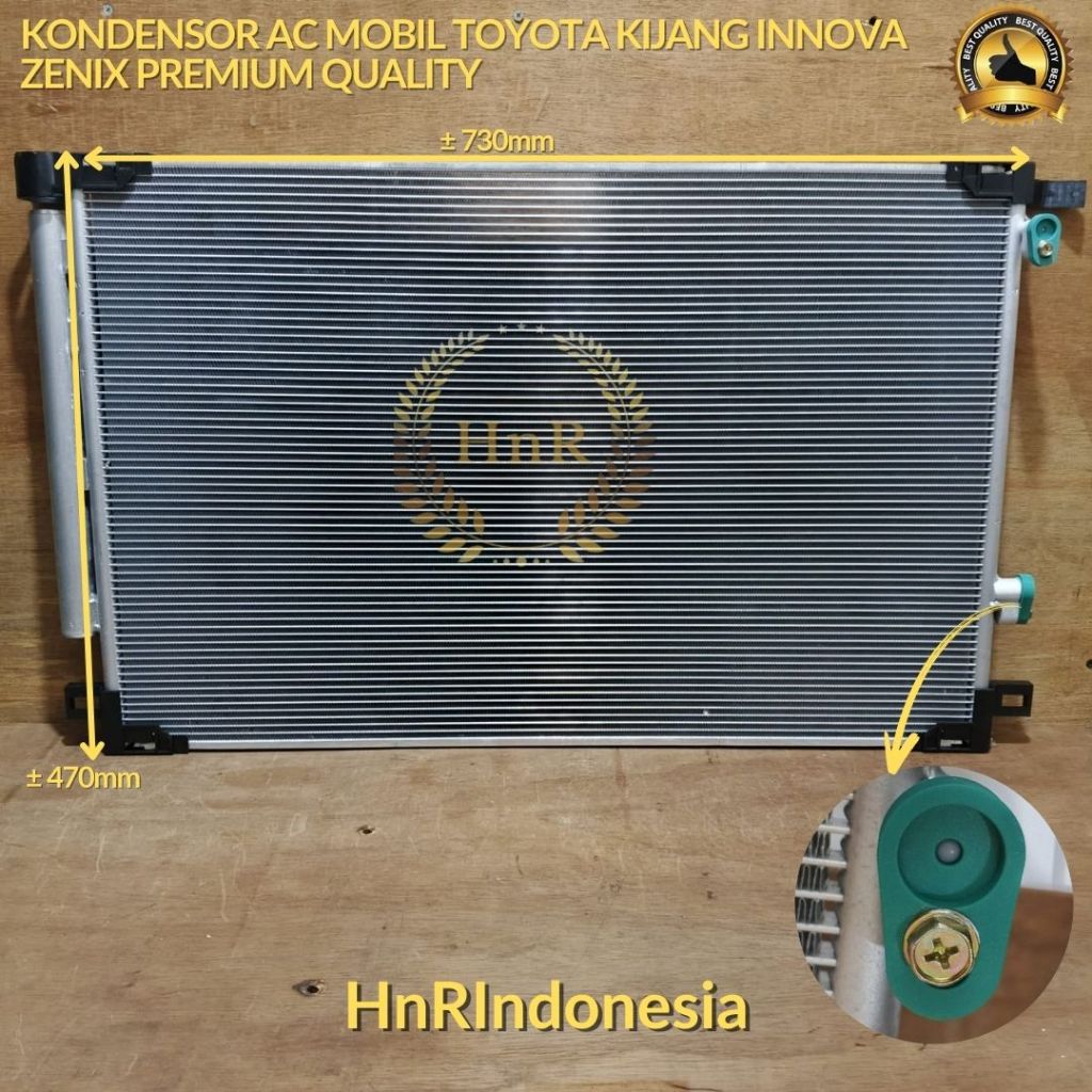 Toyota Kijang Innova Zenix PREMIUM QUALITY Car AC Condenser | Shopee ...