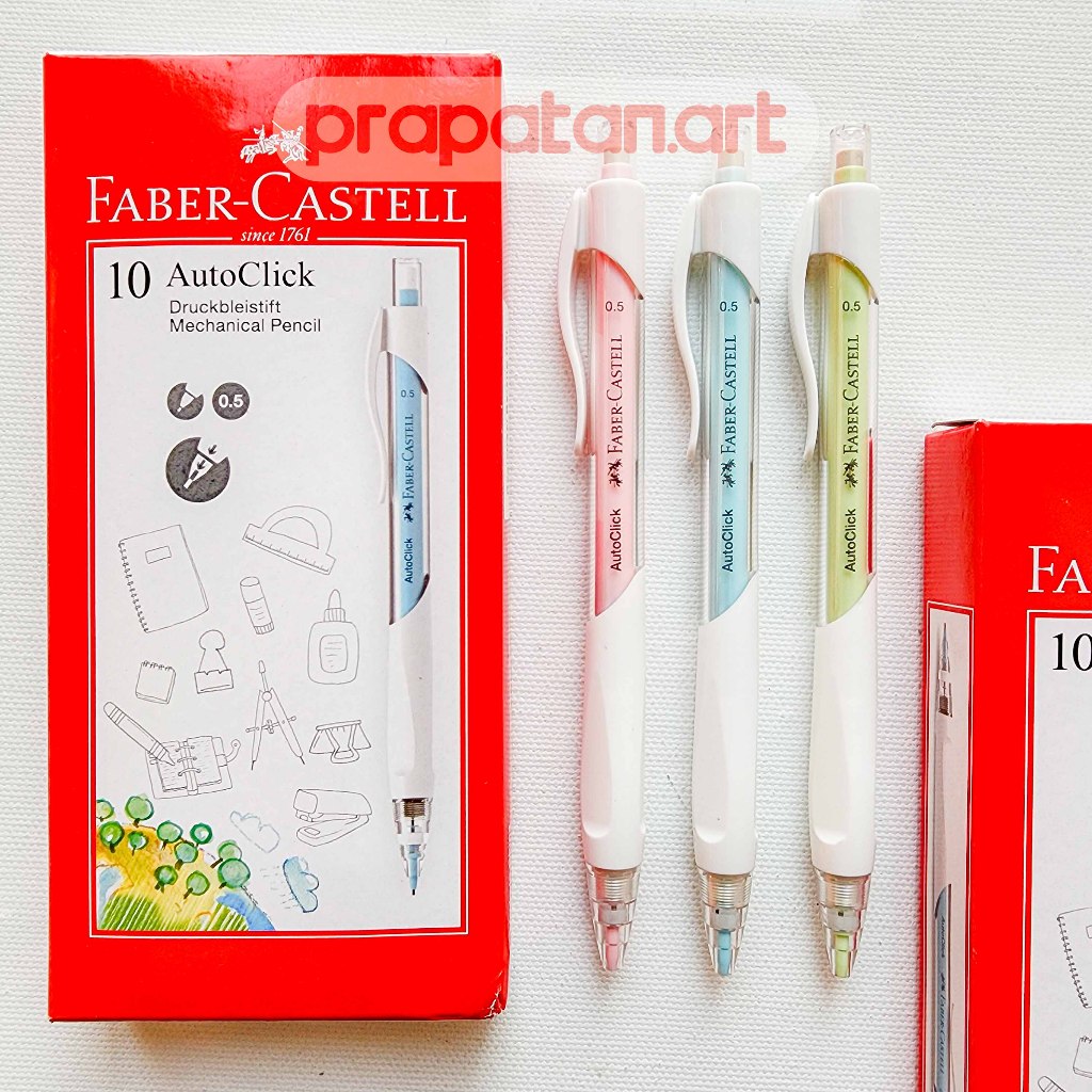Faber Castell AutoClick Mechanical Pencil 0.5mm | Mechanical Pencil ...