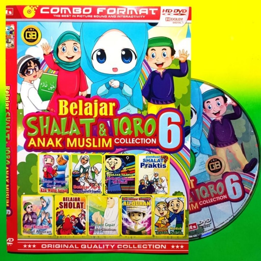 EDUCATIONAL DVD CASSETTE FOR MUSLIM CHILDREN LEARNING TO PRAY AND QURAN ...