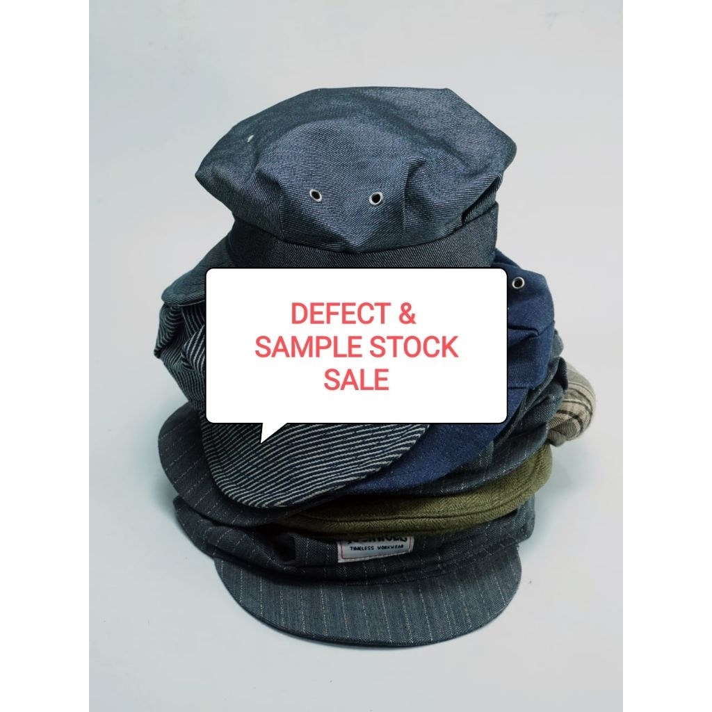 TUCKWOLF Minor defect or Sample Stock Flatcap & Work Cap | Shopee Malaysia