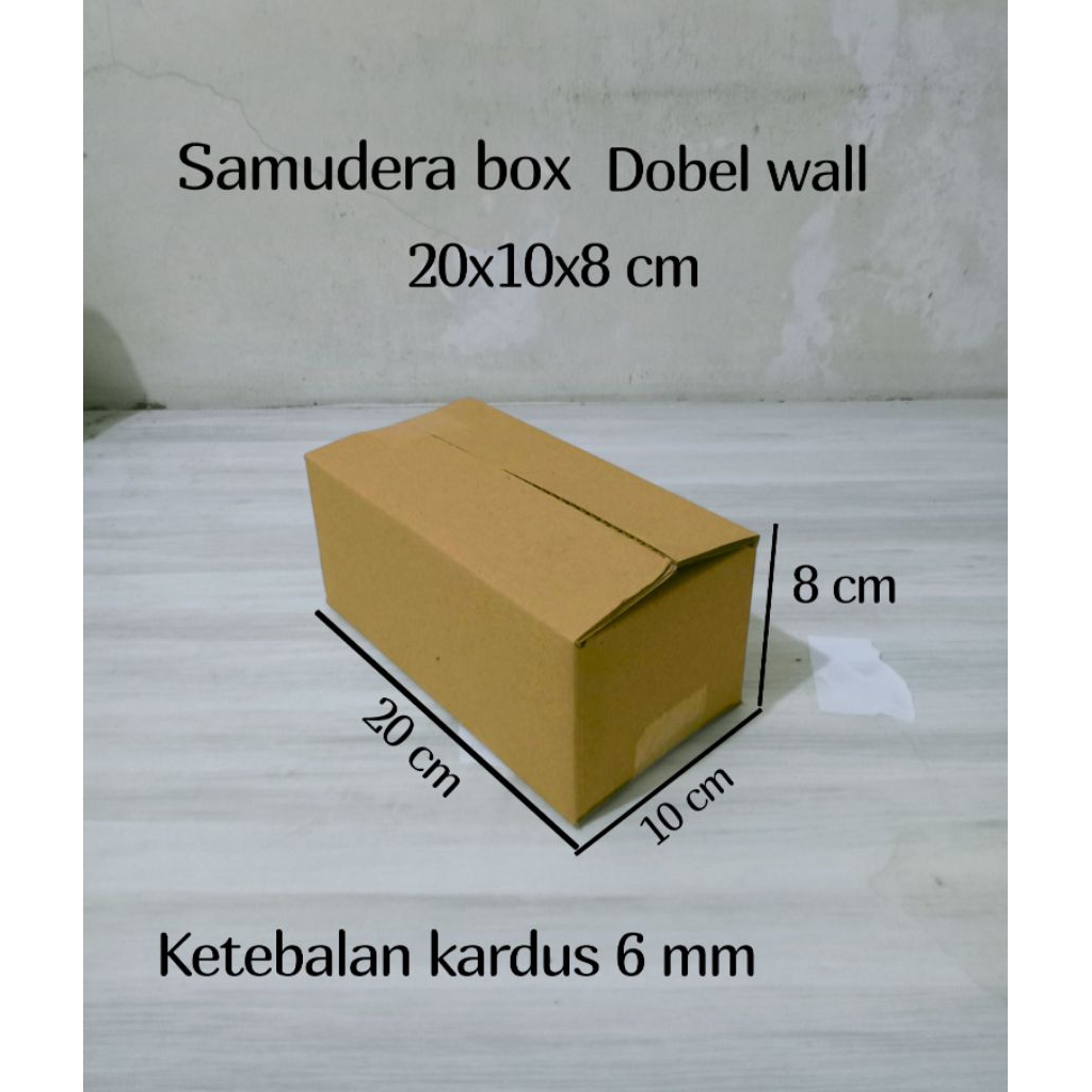Plain cardboard box size 20x10x8 cm (double wall) | Shopee Malaysia