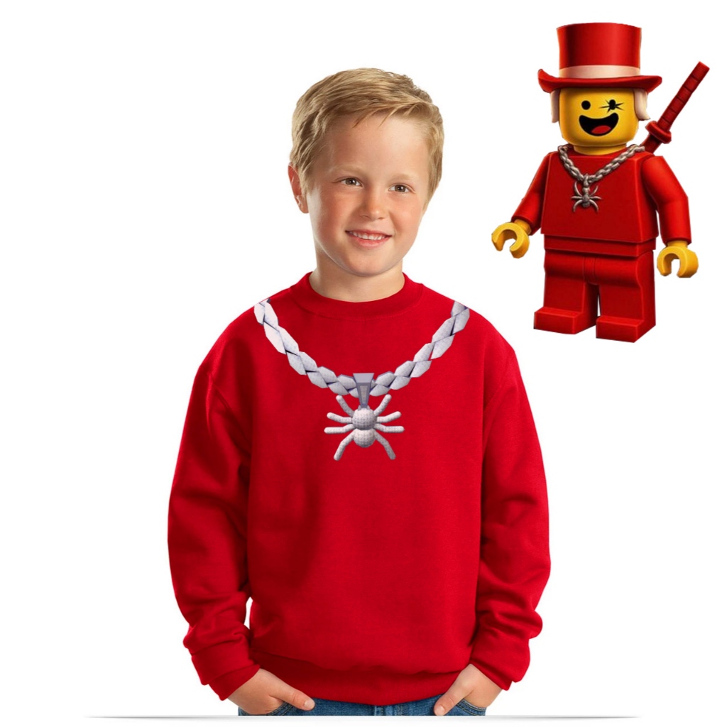 CREWNECK SWEATER KIDS SAMMY STEAL A BRAINROT ROBLOX SAMMY SPYDER ...