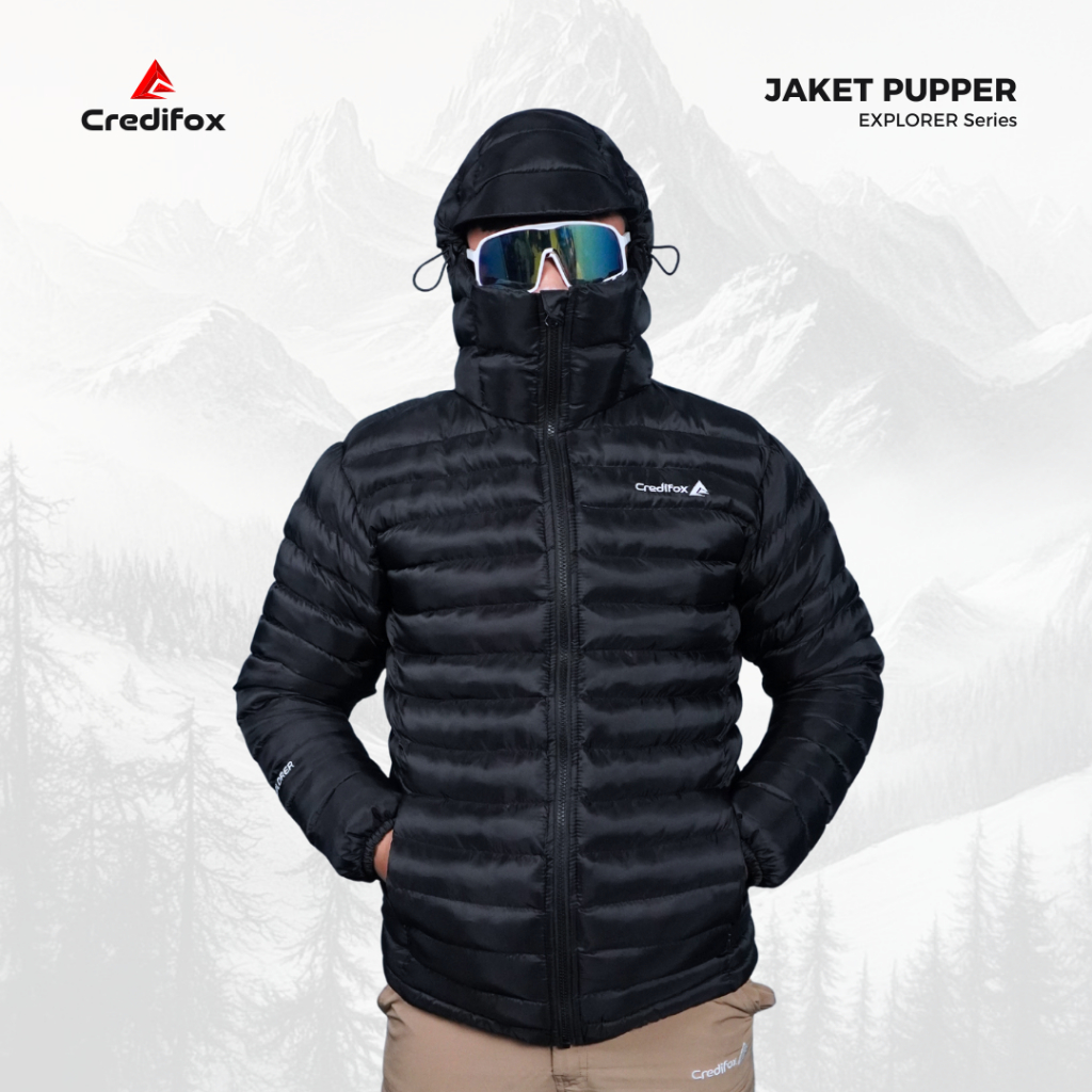 CREDIFOX Gorpcore pupper Mountain Jacket EXPLORER Series YKK Zipper ...