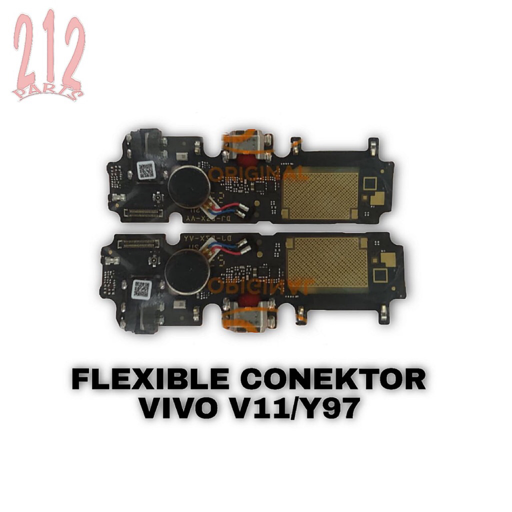 FLEXIBLE MEETOO ORIGINAL (1:1) T CONNECTOR FOR VIVO V11/Y97+CON H/F+MIC ...