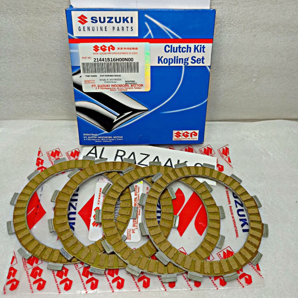 CLUTCH PLATE RACING CLUTCH PLATE/ SUZUKI SMASH 110 OLD/SMASH NEW/SMASH ...