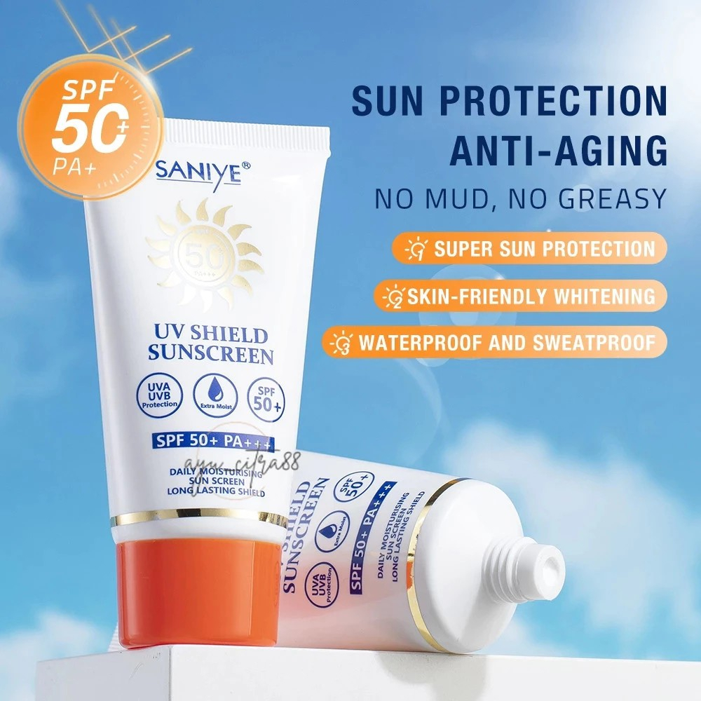 SANIYE UV SHIELD R1213 SUNSCREEN SPF 50 PA+++ 50ML | Shopee Malaysia