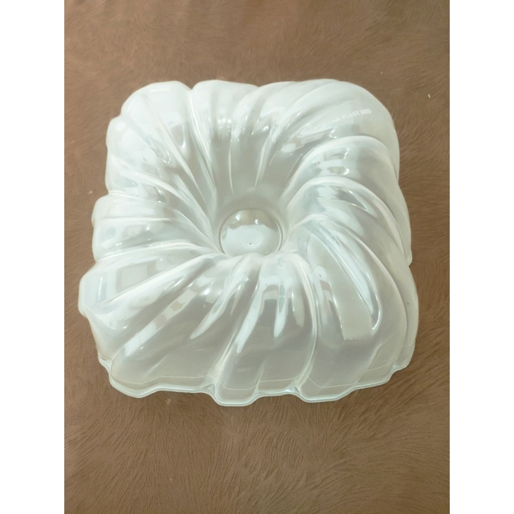 Elegant Large Square Jelly Pudding Steamed Sponge Cake Mold, 2cm ...