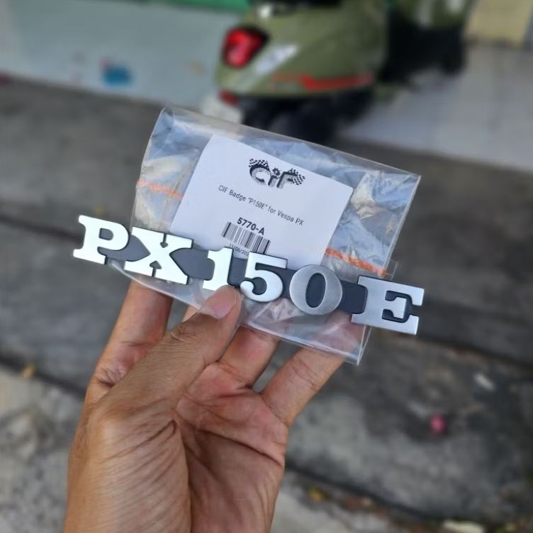 Original CIF Italy Vespa PX 150 E Tepong Emblem | Shopee Malaysia