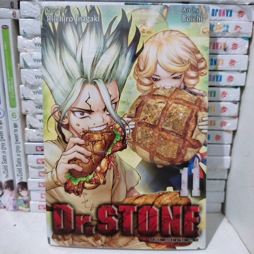 Dr. stone comic vol 11 seal | Shopee Malaysia
