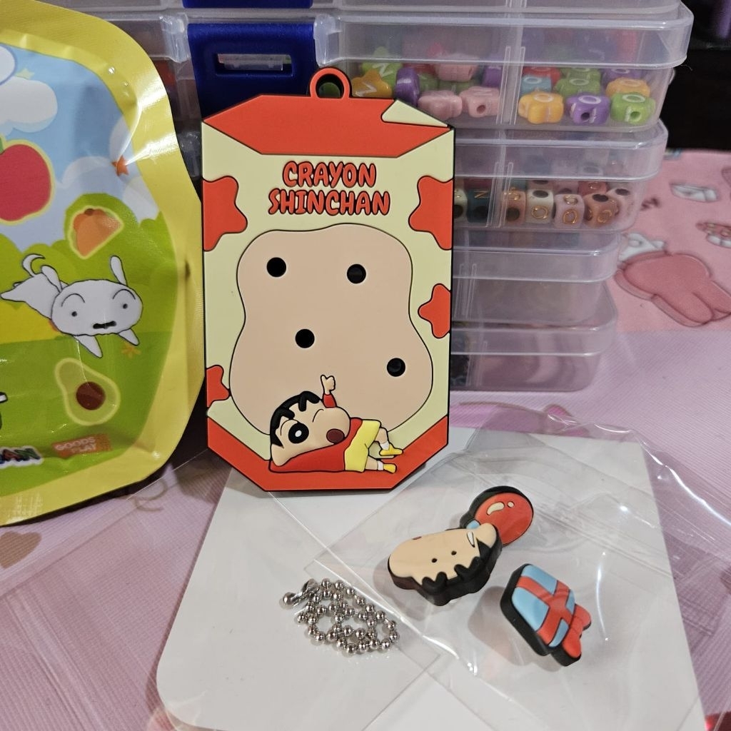 Shinchan Bag Charm Keychain Jibbitz Cable Car Cocobi Original Oh Some ...