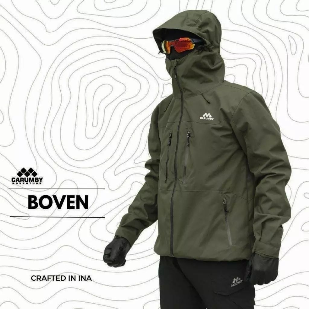 Gorpcore Carumby Boven Waterproof Jacket | Shopee Malaysia