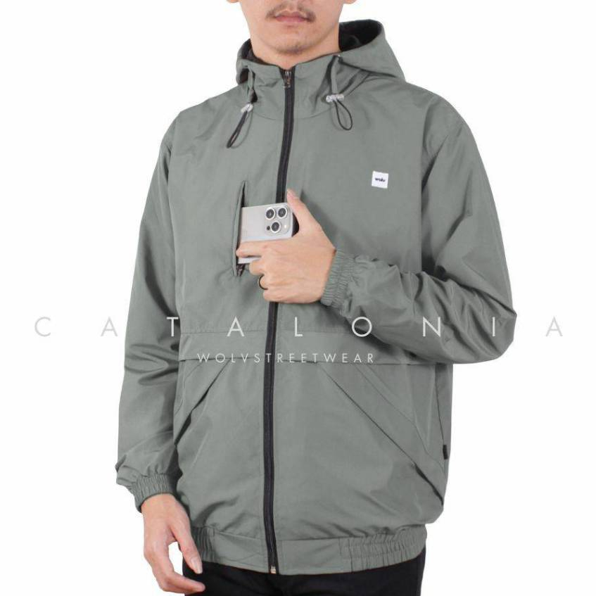 Wolv Catalonia Outdoor Jacket - Men's Parachute Jacket | Shopee Malaysia