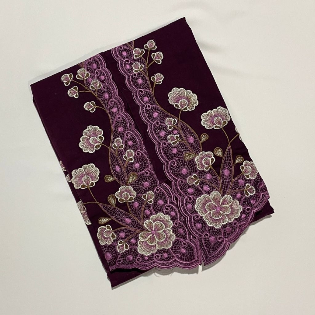Sircinta Encim Drag Melati Embroidered Kebaya Material bySC | Shopee ...