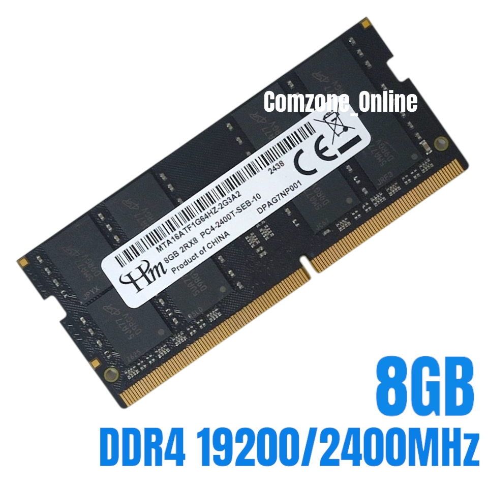 Memory Ram Laptop DDR4 8GB PC 19200/2400 MHz Sodimm mem8gb24 | Shopee ...