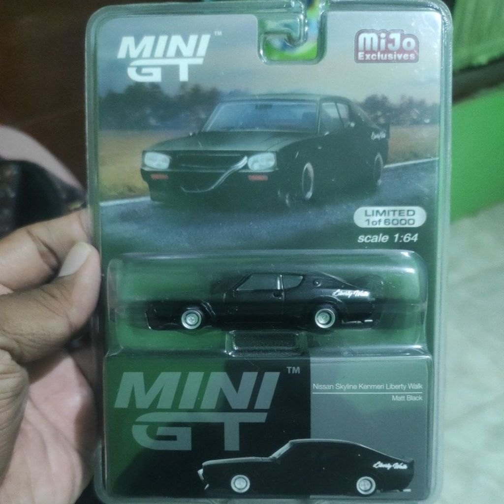 Mini GT' Nissan Skyline Kenmeri Liberty Walk' Matt Black | Shopee Malaysia