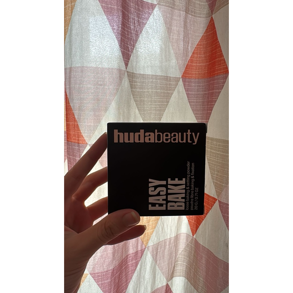 Huda beauty easy bake loose baking & setting powder shade birthday cake ...