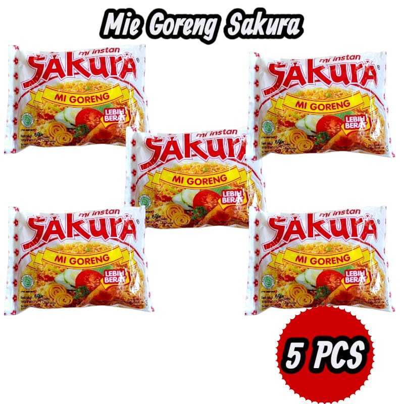 Sakura Halal Fried Noodle Package Contains 5 Instant Noodles | Shopee ...
