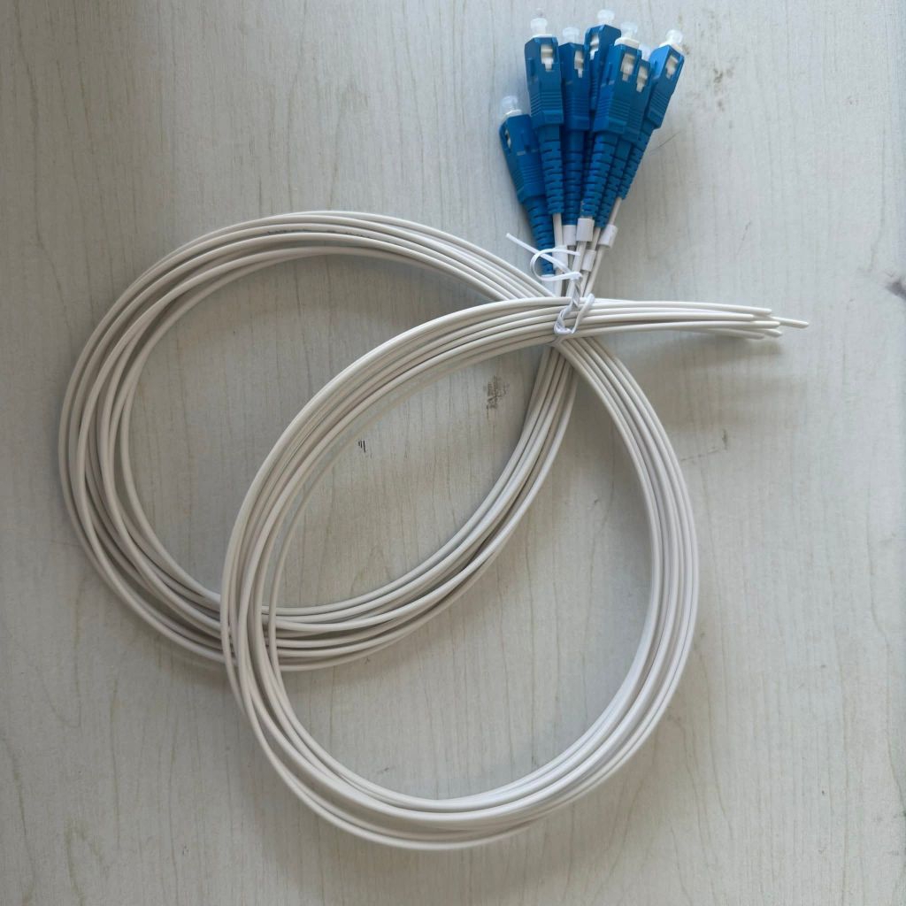 Outdoor pigtail made of dropcore material, suitable for outside and ...