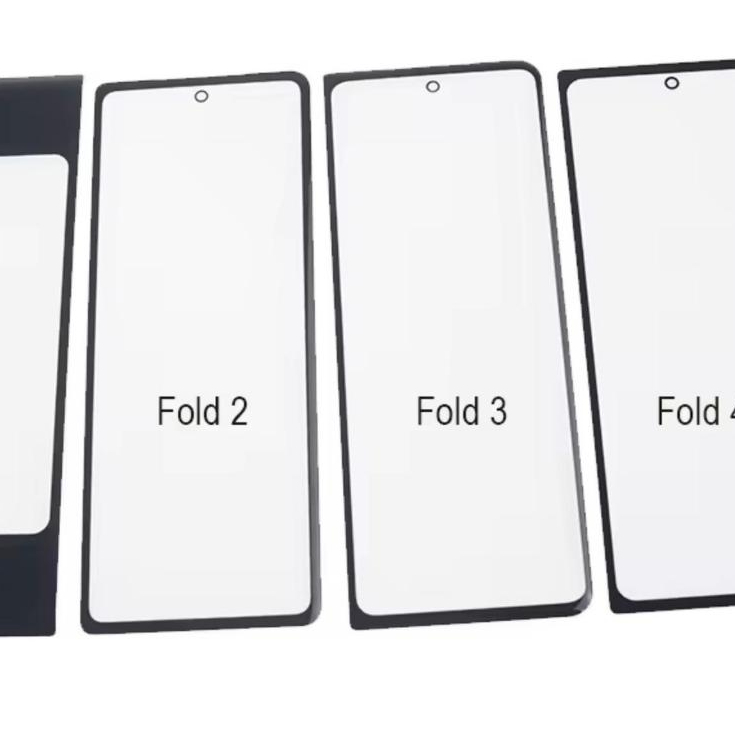 Lcd glass z fold 1 2 3 4 5 6 windshield touchscreen ts tc + oca samsung ...