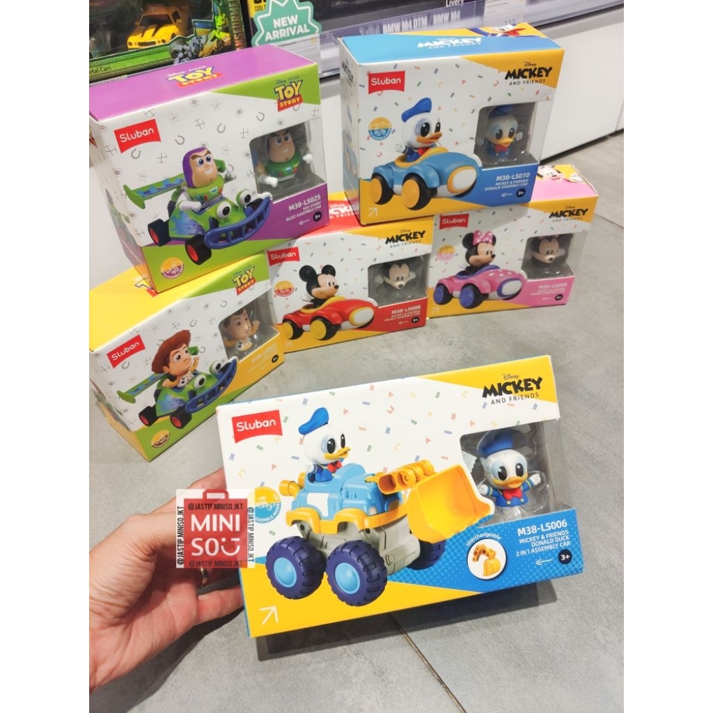 Oh Some! SLUBAN Assembly Car DISNEY MICKEY Collection (DONALD TRUCK ...