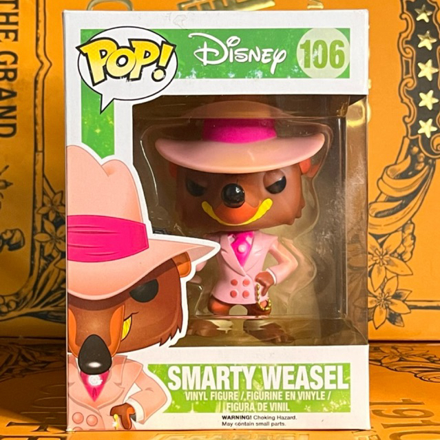 Funko Pop! Disney: Who Framed Roger Rabbit - Smarty Weasel 106 | Shopee ...