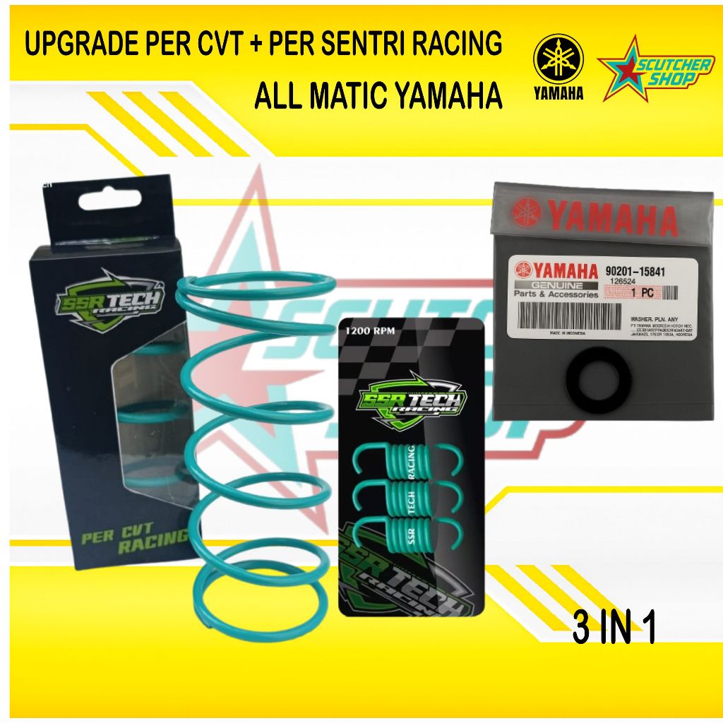UPGRADE PER CVT PLUS PER CENTRI ALL MATIC YAMAHA MIO AEROX N-MAX NMAX ...