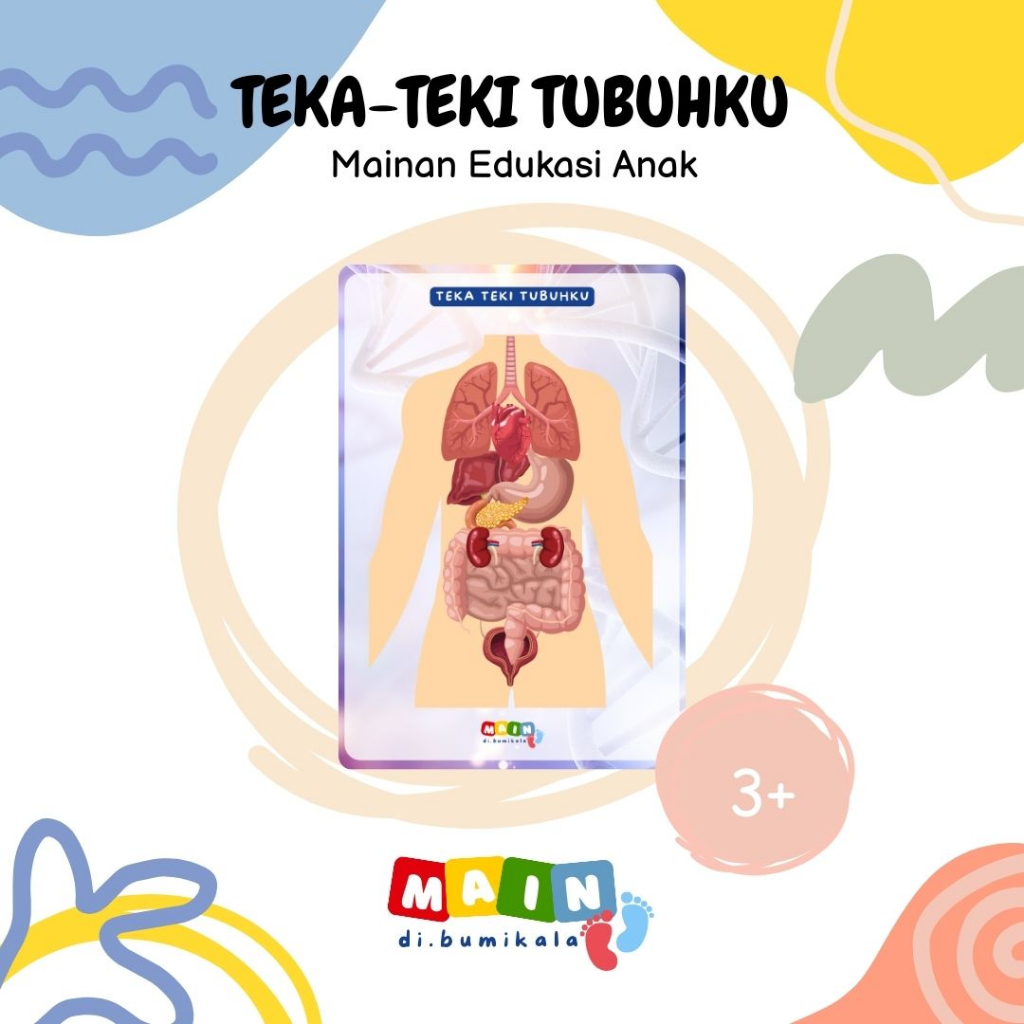 [Bumi Kala] My Body Puzzle - Children's Activity Sheets - Children's ...