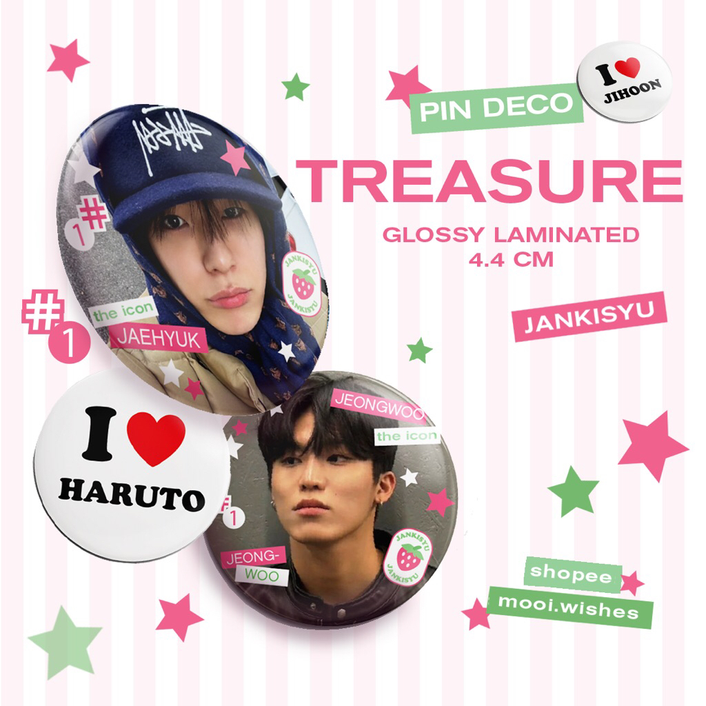 Treasure Pin Glossy The Icon Cute Aesthetic Trinkets Deco Trinkets ...