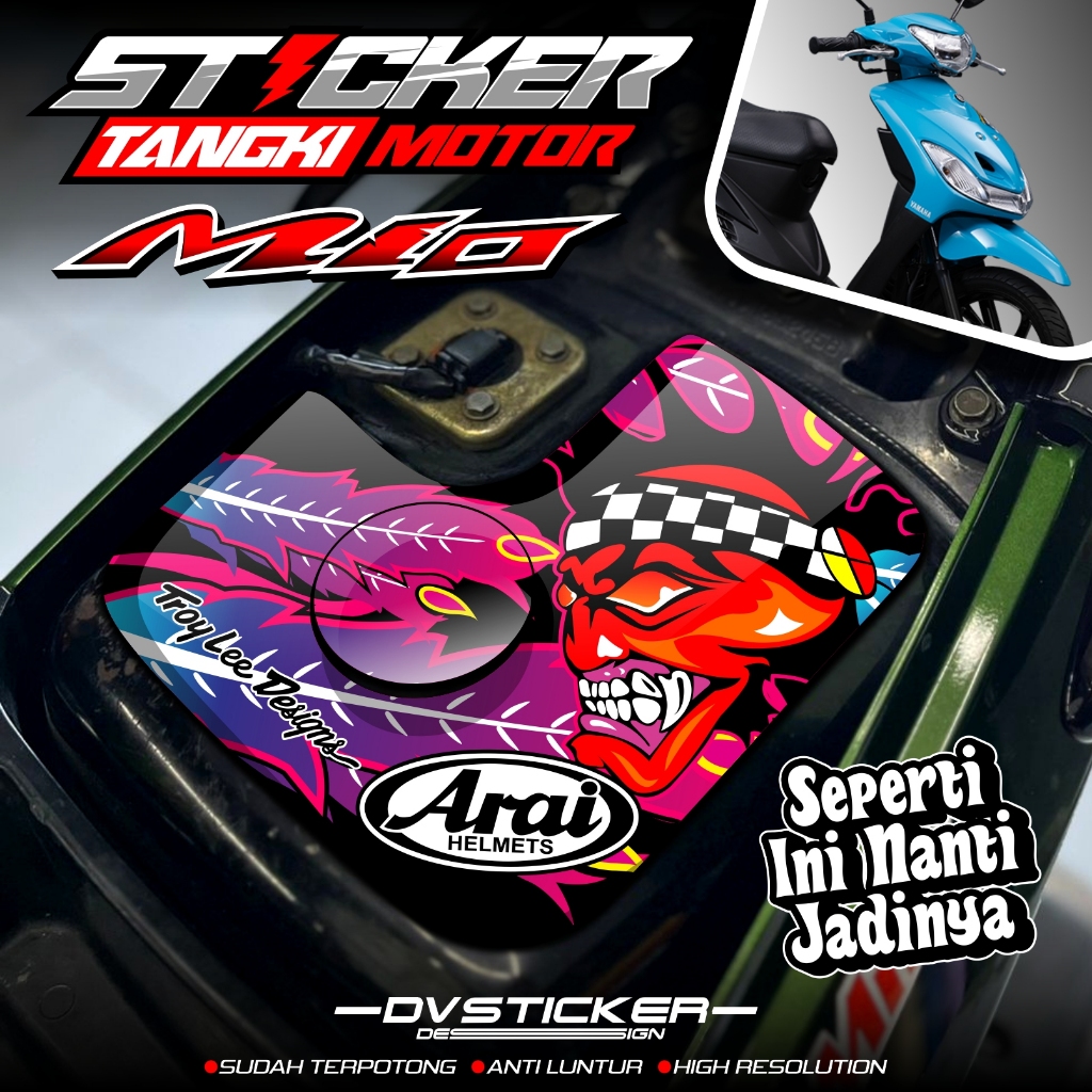 Mio Sporty/Old Mio Soul Carburetor Fino Carburetor Fuel Tank Sticker ...