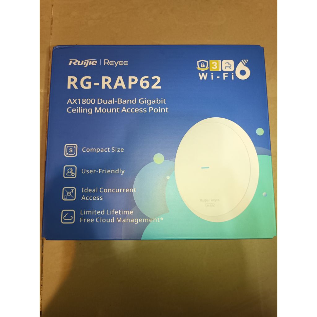 Ruijie Reyee RG-RAP62, Wi-Fi 6 AX1800 Ceiling-Mount Access Point | Shopee Malaysia