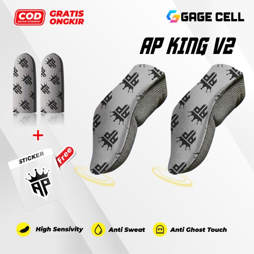 AP KING ANDRA ST V2 Anti-Sweat Responsive Finger Touch Premium Game ...