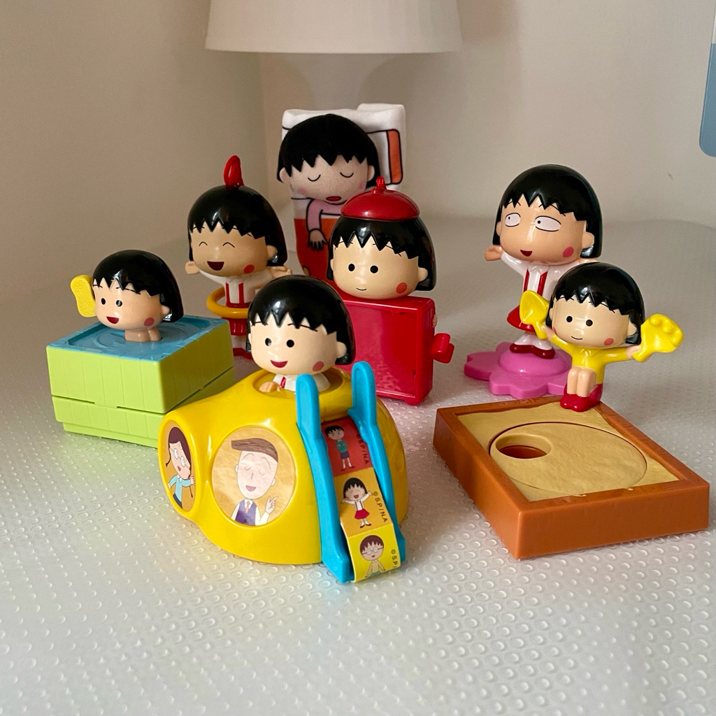 McD Happy Meal Toys Chibi Maruko Chan Figure Rare | Shopee Malaysia