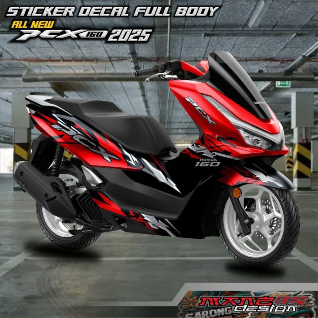 Honda PCX new 2025 abs/roadsync motorcycle variation decal sticker ...