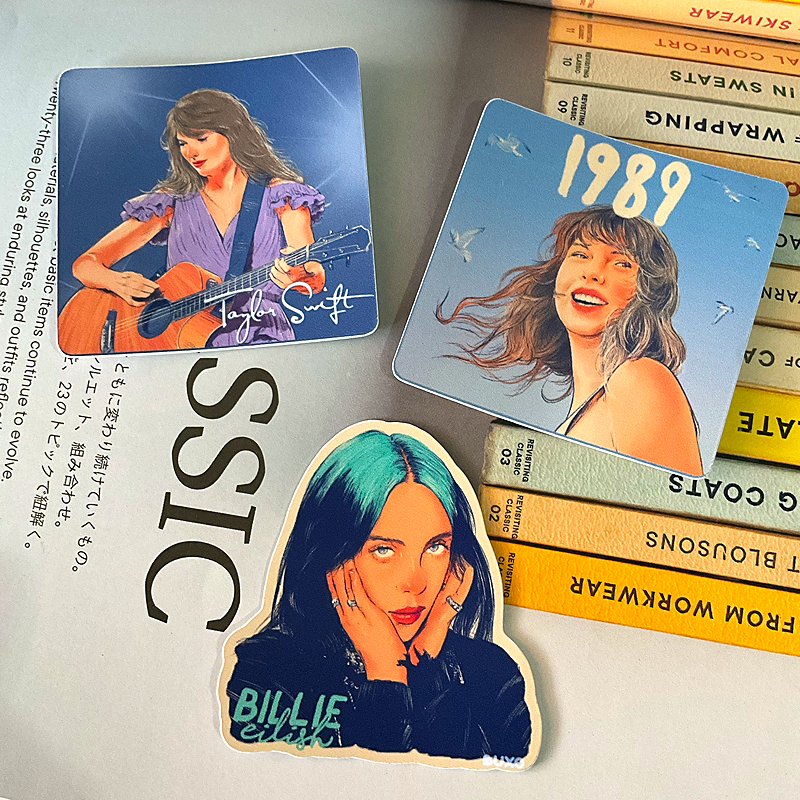BUXO Music Die Cut Sticker / Single Sticker Laptop Tumbler Illustration ...