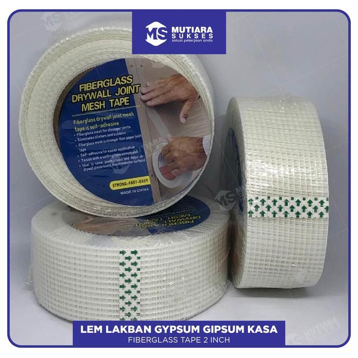 Fiber Tape 3 cm x 40 Meters - Grc Gypsum Fiber Glass Joint Tape Nishio ...