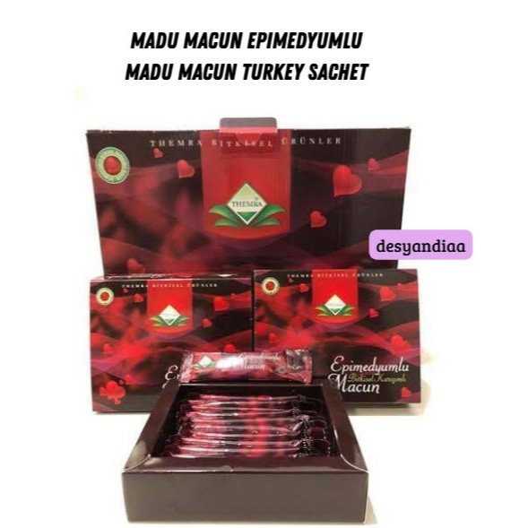 Turkish Honey Sachet | Macun Epimedyumlu Türkiye | Themra's Turkish ...
