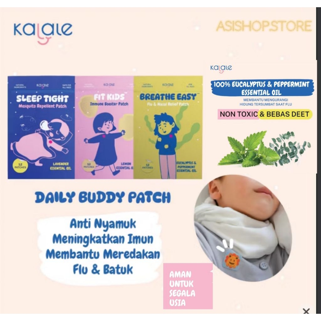 Kalale Flu & Nasal Relief Patch Sticker Anti Flu Cold Nasal Congestion ...